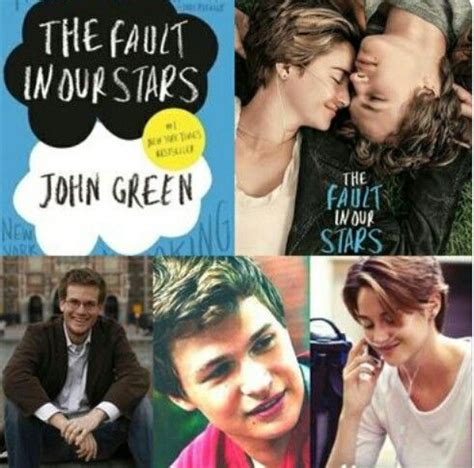 The Fault In Our Stars Book Movie Poster Author John Green Main Characters Augustus Waters