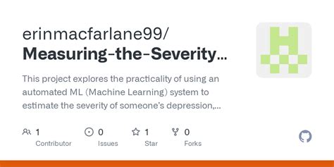 github erinmacfarlane99 measuring the severity of the signs of