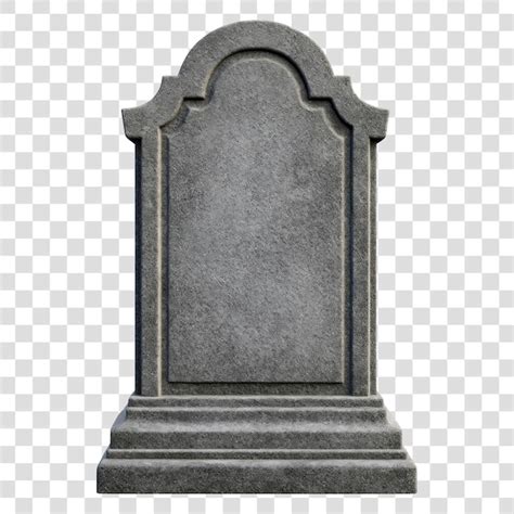 Png Tombstone Gravestone Letterbox Headstone Premium Ai Generated Psd