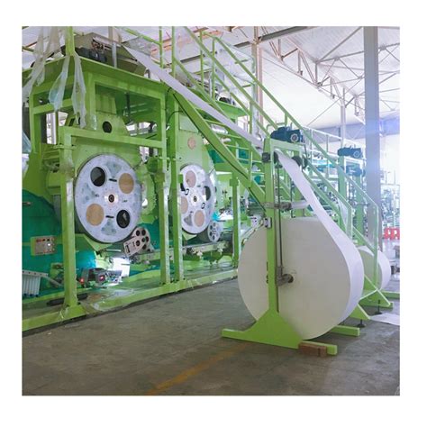 Dual Frequency Conversion Control Adult Diaper Making Machine Topper