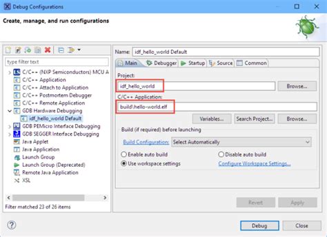 Eclipse Jtag Debugging The Esp32 With A Segger J Link Mcu On Eclipse
