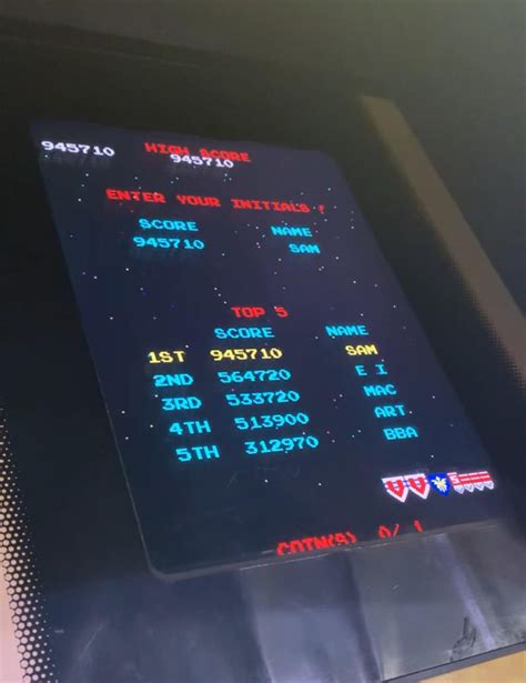 I Beat The High Score On Galaga Rmildlyinteresting