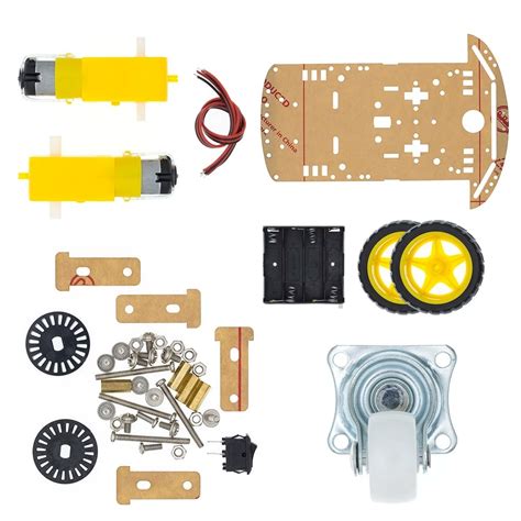 4wd Smart Robot Car Kit Arduino Compatible Diy Robotics Starter Set With Graphical Programming