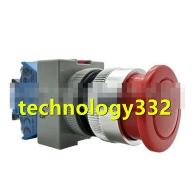 1pc New Idec Mushroom Button Switch Abw311r 311g 311y Abw311w 311s 311b