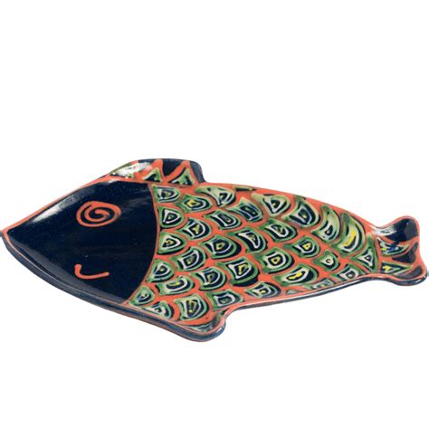 Ceramic Fish Platters With Character And Charm