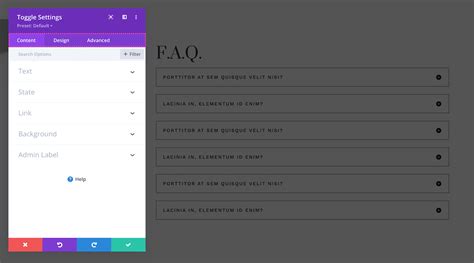 The Divi Toggle Module Elegant Themes Documentation