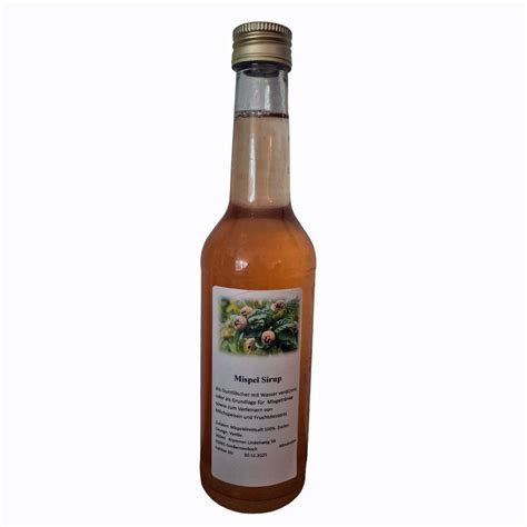 Mispel Sirup Hausgemacht Aus Dem Marmeladen