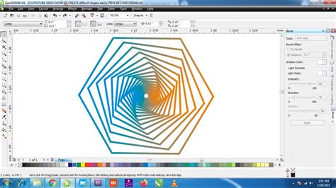 How To Create Difficult Shapes Easily Trick In Coreldraw Youtube