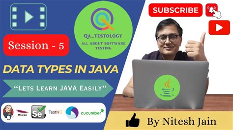 session 5 data types in java youtube