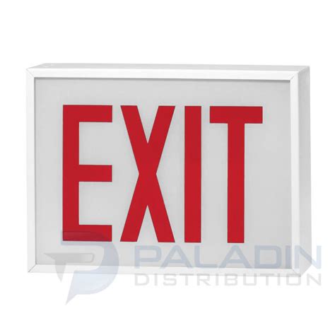 LED Exit Sign UL Listed Chicago Approved Paladin Distribution