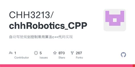 ChhRobotics CPP MPCControl Cpp At Master CHH ChhRobotics CPP GitHub