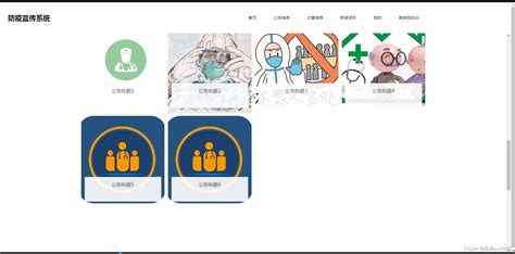 java毕设项目防疫宣传系统计算机（附源码 系统 数据库 lw） csdn博客