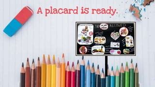 Placard Making Pptx