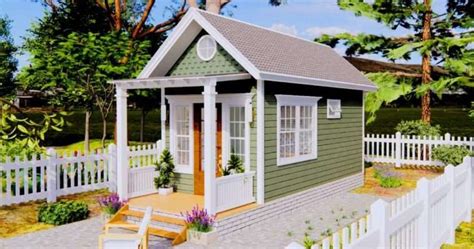 Green Facade Tiny House Dream Tiny Living