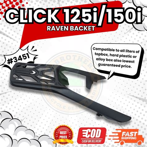 3451 Click 125i150i Raven Bracket V5 Compatible To All Kinds Of