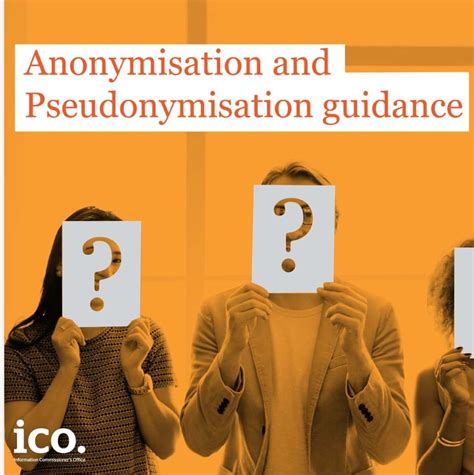 📝 Want To Learn More About Our Anonymisation And Pseudonymisation