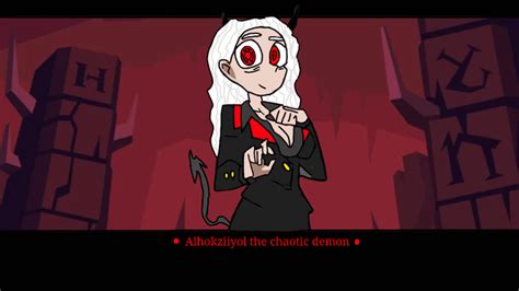 First Demon Girl I Have Made What Do You Guys Think Rhelltaker