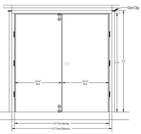 Standard Commercial Glass Door Sizes Glass Door Ideas