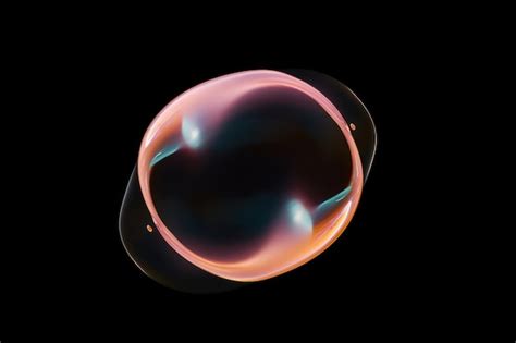 Premium Photo Abstract Glowing Orb Illustration