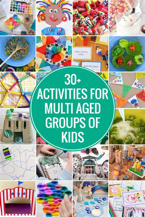 30 Activities For Multi Age Groups Picklebums