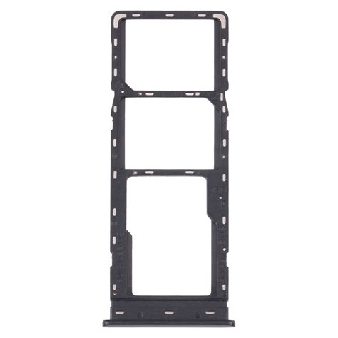 Sim Card Tray Sim Card Tray Micro Sd Card Tray For Tecno Camon Pro Cg Cg H Black