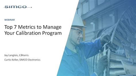 Pdf Top Calibration Metrics Webinar Slides Top 7 Metrics To Manage