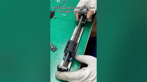Diy Mini Stepper Motor Rail Guide Micro Ball Screw Linear Actuator
