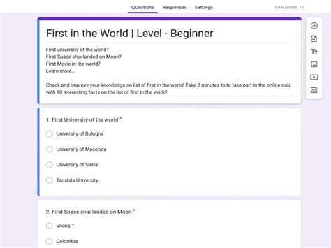 Online Survey Questionnaire Quiz Registration Logic Using Google Forms Upwork