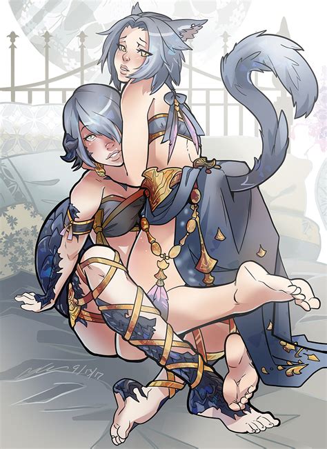 YU Miqo Te And Aura FxF A By Abysmal Hentai Foundry