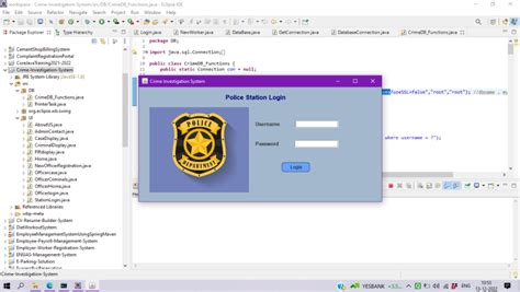 Crime Investigation System Project In Java With Source Code And Report Download Kashipara