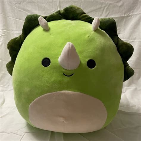 Squishmallows Toys Squishmallow Tristan The Triceratops Green