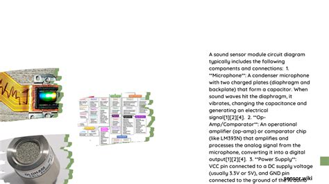 Sound Sensor Module Circuit Diagram A Comprehensive Guide Sensorwiki