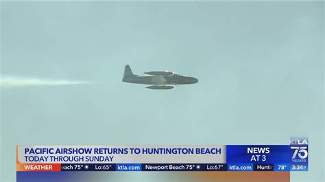 Pacific Airshow Returns To Huntington Beach Youtube