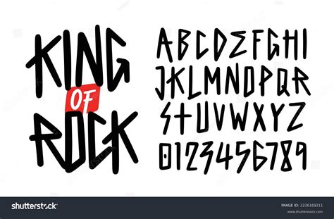 Rock Band Font