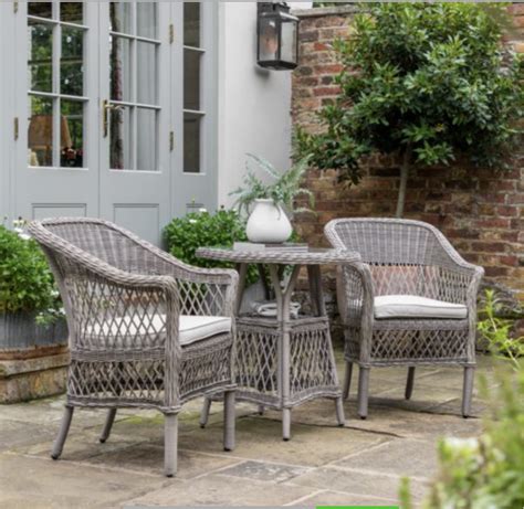 Menton Bistro Set Stone