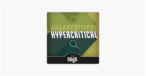 ‎hypercritical On Apple Podcasts