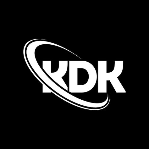 Kdk Logotipo Kdk Carta Kdk Letra Diseño De Logotipo Iniciales Kdk