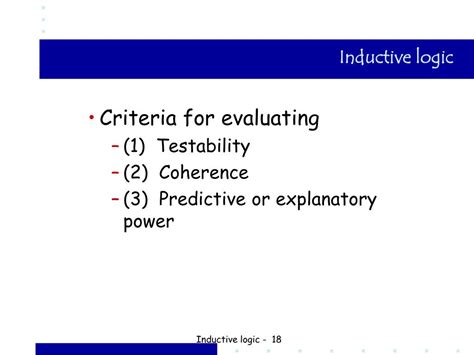 PPT Inductive Logic PowerPoint Presentation Free Download ID 1714558