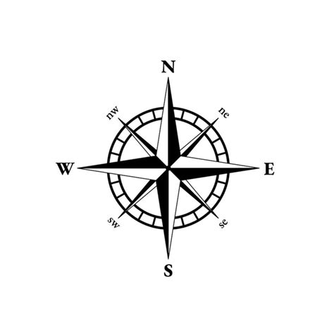 Compass Star Svg Compass Rose Svg Nautical Compass Star Off Road