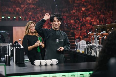 Congrats To Nobuki Representing Japan The First Ever Starbucks Global