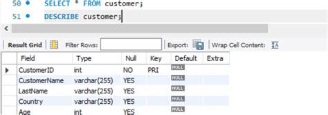 How To Get The Type Of Columns In Sql Geeksforgeeks