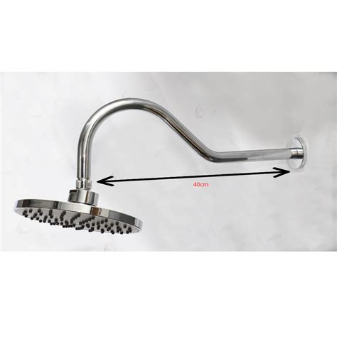 Ks007 40cm Curved Arm 8 Shower Head Ss304 Mirror