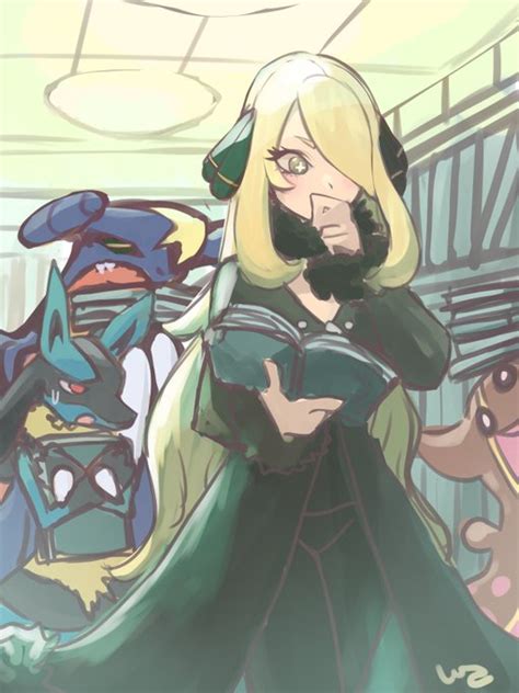 「cynthia Pokemon」fan Artlatest