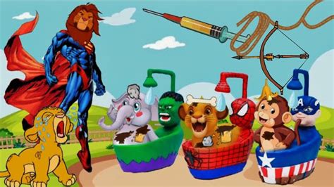 سيمبا وبانيو الابطال الخارقينحكايات سيمبا ملك الغابةقصص الابطال