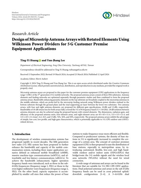 Pdf Design Of Microstrip Antenna Arrays With Rotated Elements Using