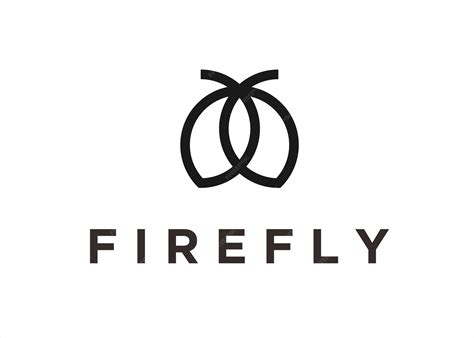 Firefly Logo Design Vector Illustration Premium Vector