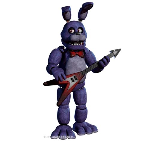 Bonnie Character Render By Theunbearable101 On Deviantart