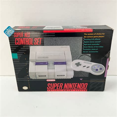 Super Nintendo Console Control Set Snes Super Nintendo Pre Owned