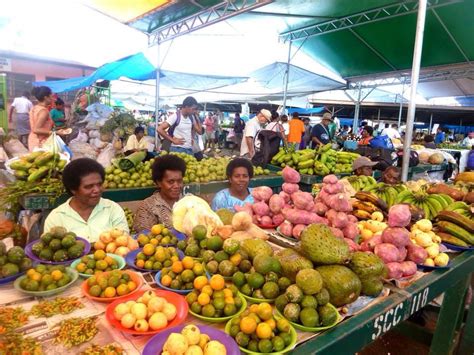 Suva Market Suva Fiji Islands South Pacific