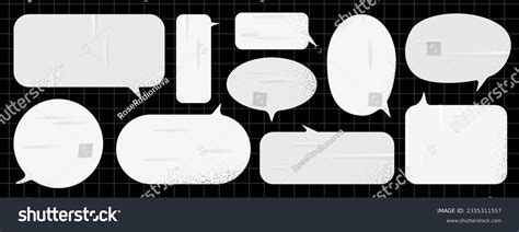 Modern Grunge School Sticker Collage Note Stock Vector Royalty Free